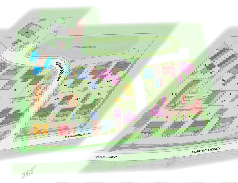 Mill Fields - Yaxham - Norfolk - Badger Building