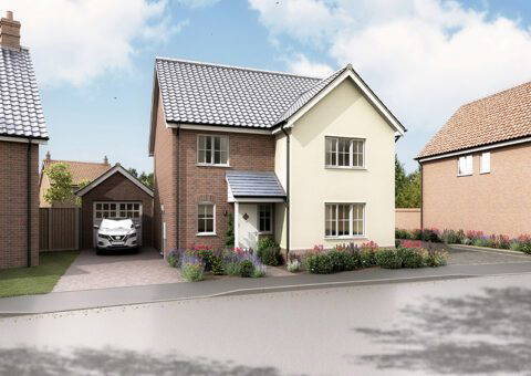 Mill Fields - Yaxham - Norfolk - Badger Building